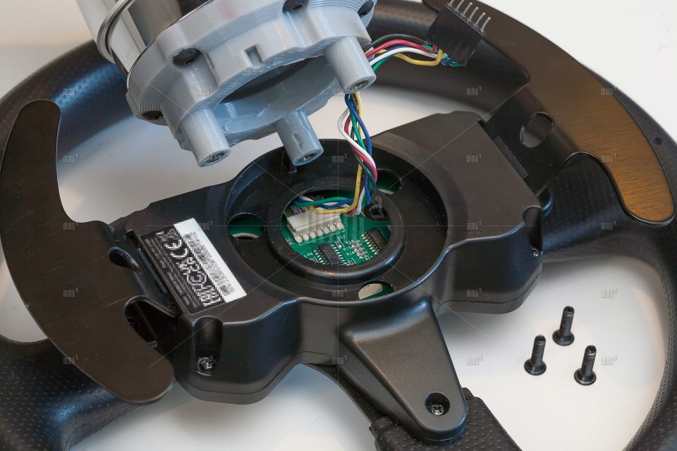 Quick Release Hub On The T300rs Steering Wheel Or T300 Servo Base ...