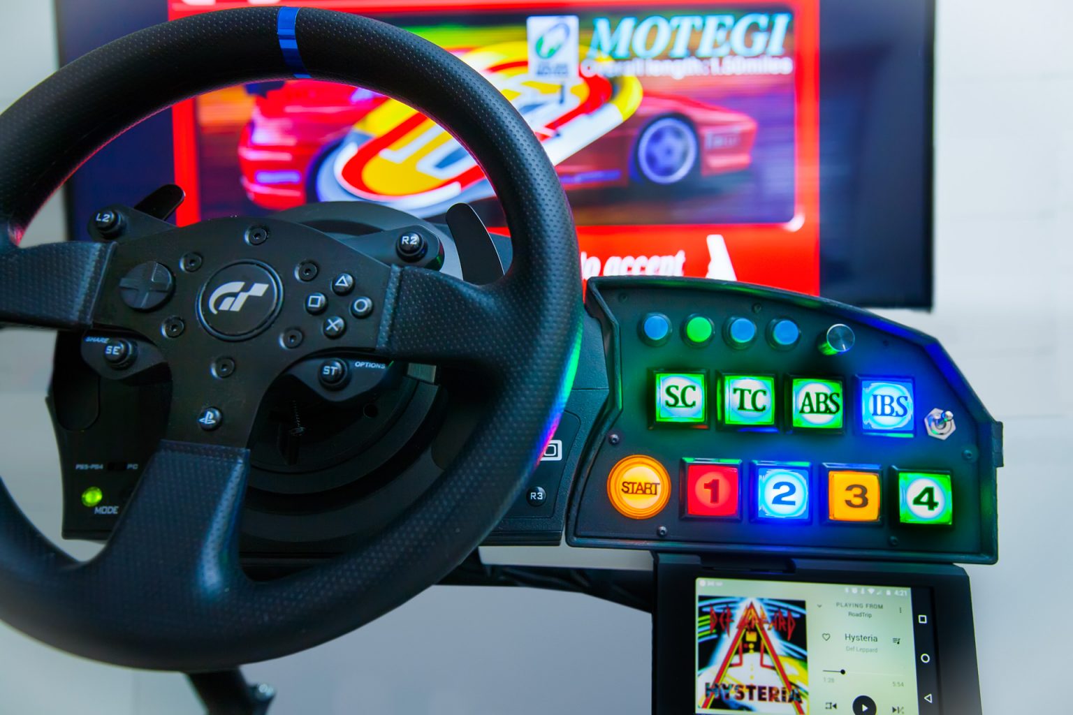 Arcade Racer Button Box Companion To T300RS Steering Wheel, 3D Printed ...