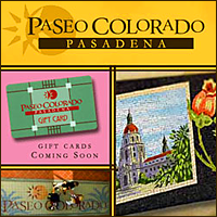 Website design for the Paseo Colorado Mall – MMG1 Design, Illustration ...